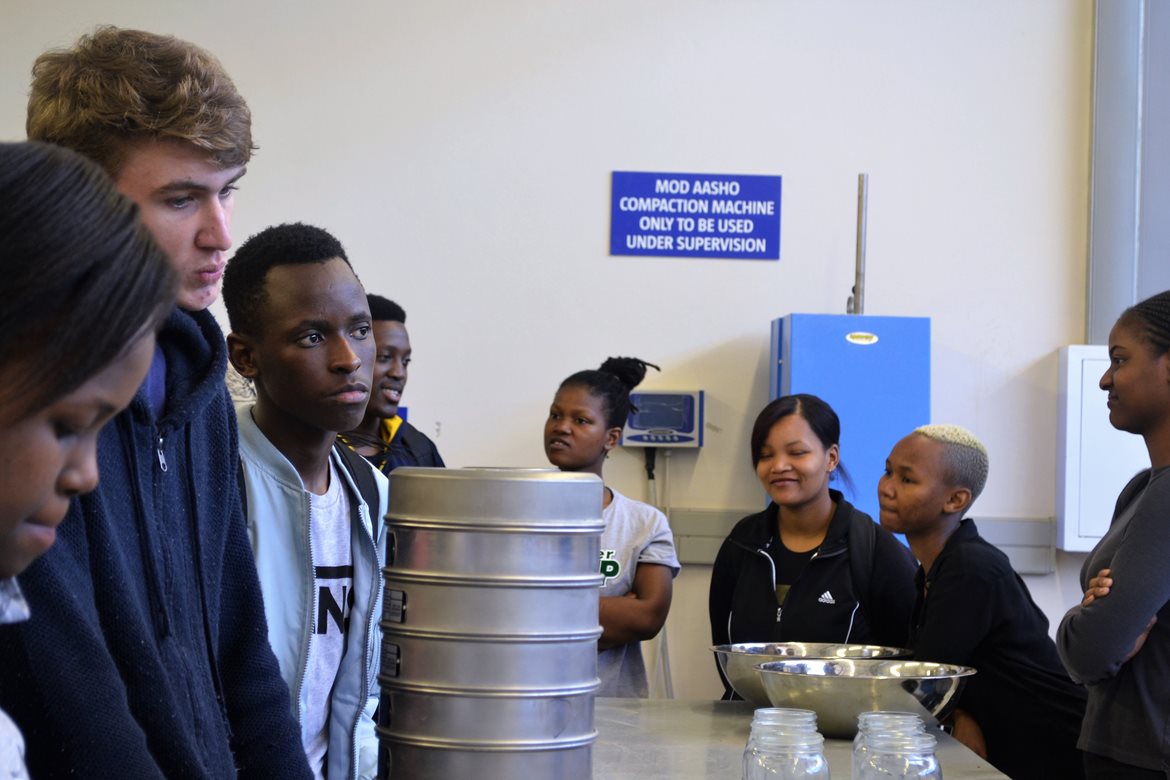 Soil and Concrete lab photos - Civil Engineering