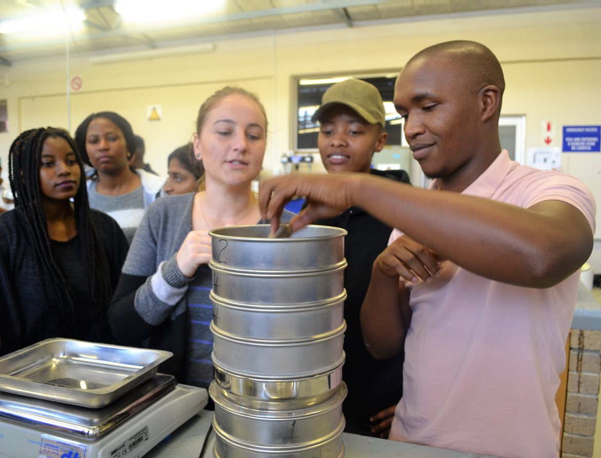 Soil and Concrete lab photos - Civil Engineering